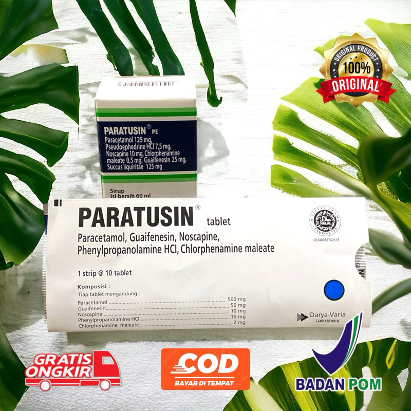 Jual PARATUSIN TABLET // PARATUSIN SIRUP | Shopee Indonesia
