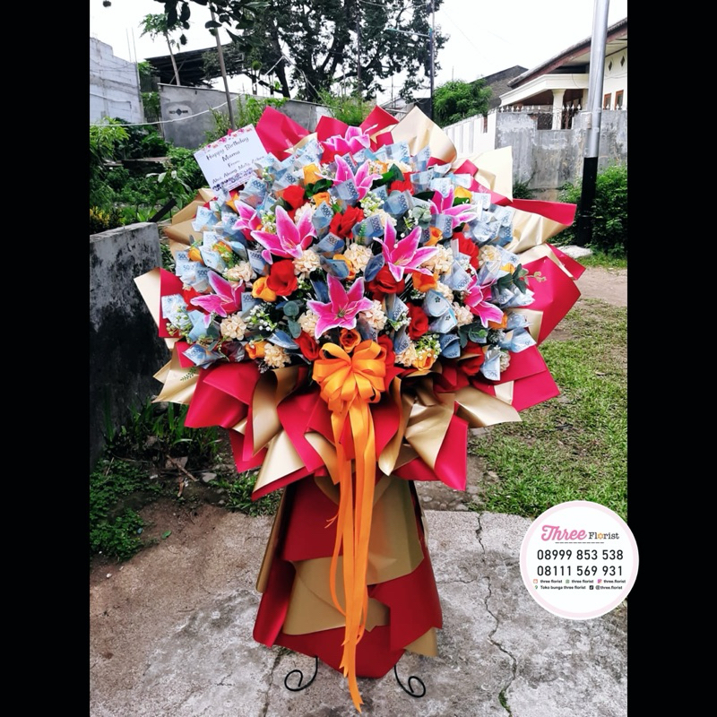 Jual bunga standing / bunga standing congratulation / bunga standing ...