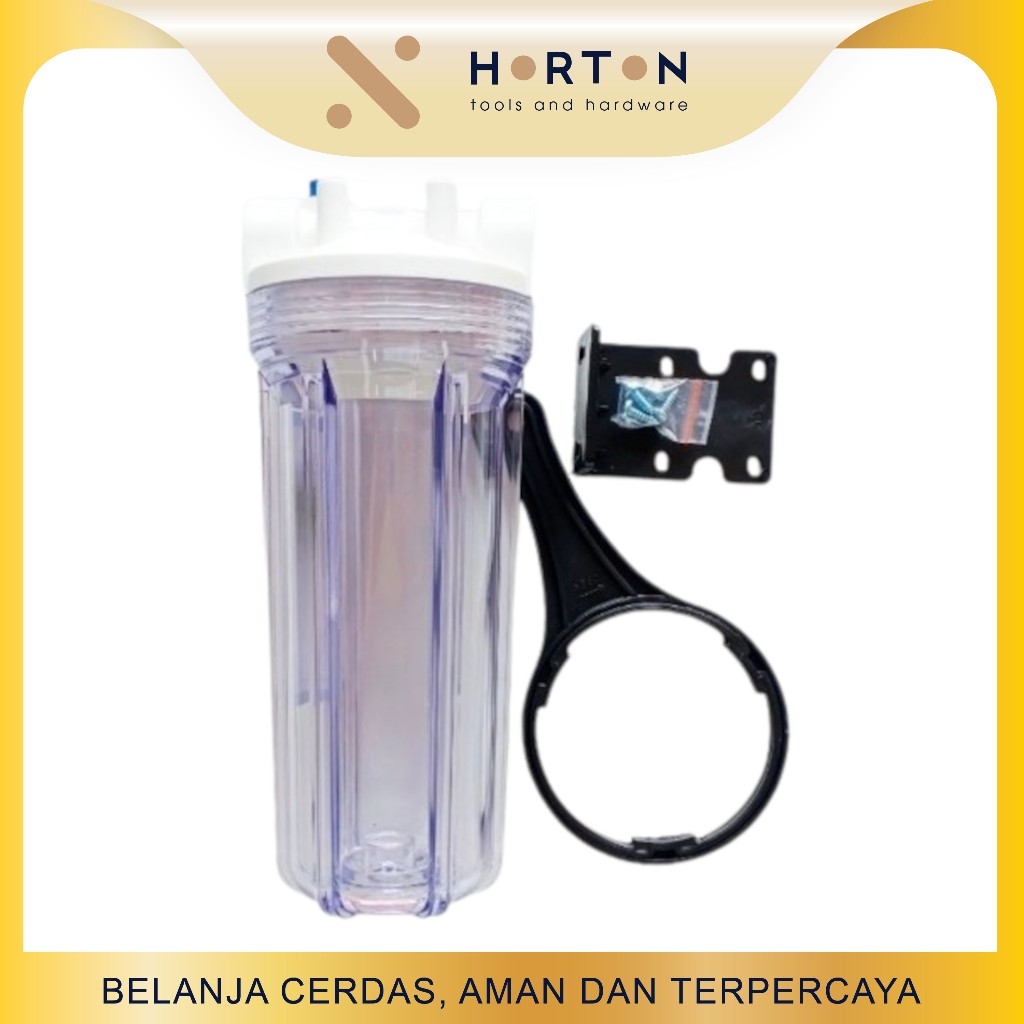 Jual Filter Air 10" Inch Botol Tabung Saringan Penyaring Air Housing ...