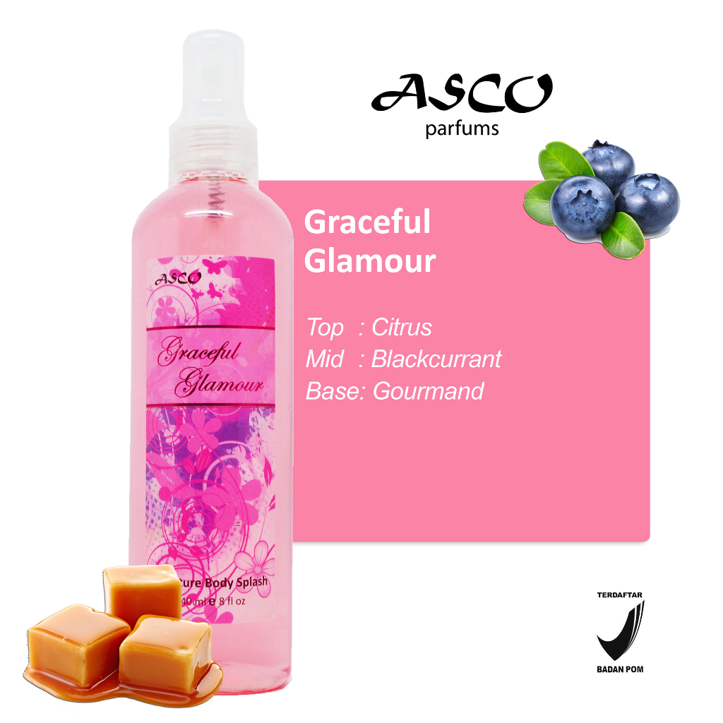 Jual ASCO Signature Body Splash Graceful Glamour | Perfume Fragrance ...