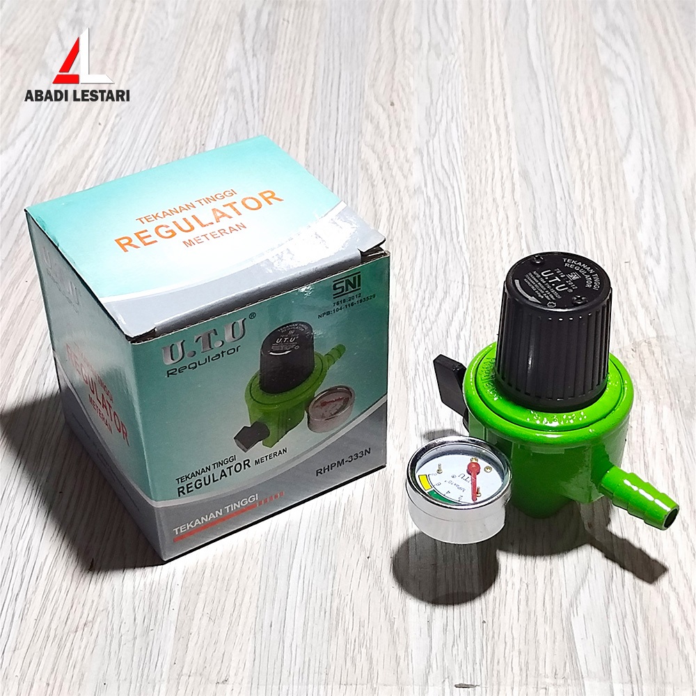 Jual UTU REGULATOR GAS HIGH PRESSURE METERAN / REGULATOR KOMPOR GAS ...