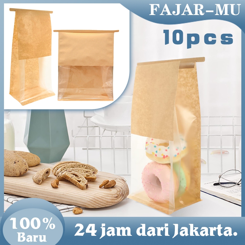 Jual 10pcs Clip Toast Bag Roti Tawar Ziplock Kawat Kantong Kertas Roti ...