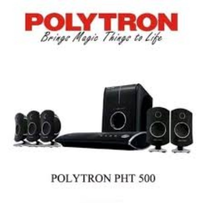 Jual POLYTRON HOME THEATER PHT 500 500SR PHT500 SR PHT500SR SOUND ...