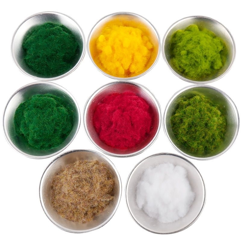 Jual 15gr Rumput Tabur Statis Nylon Bahan Maket Diorama Prakarya DIY ...