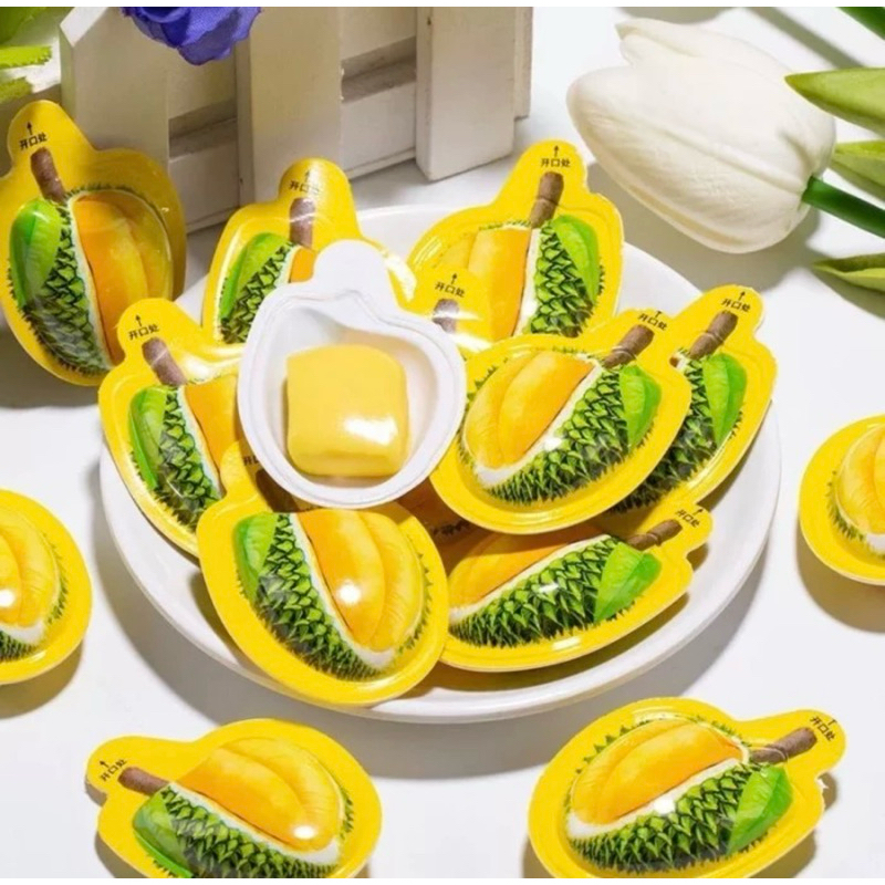 Jual Permen Durian Musangking Lunak Rasa Duren 1 buah | Shopee Indonesia