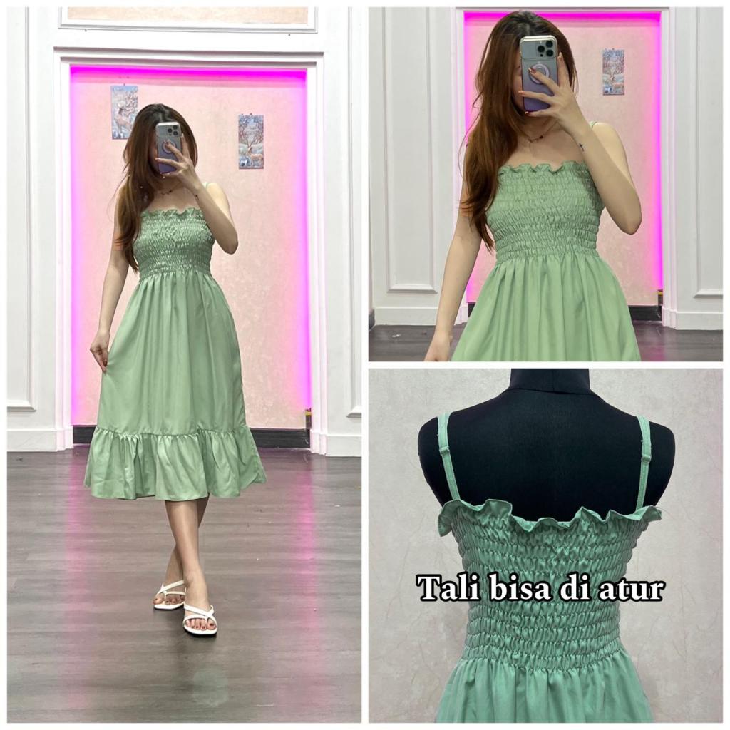 Jual RD FASHION- Babydoll DRESS TALI WANITA / DRESS TANKTOP / Dress ...