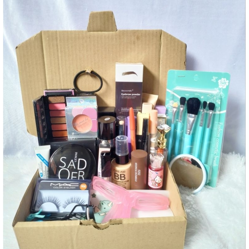 Jual Set Make up 23in1 Paket Kosmetik Lengkap Murah Premium Lameila ...