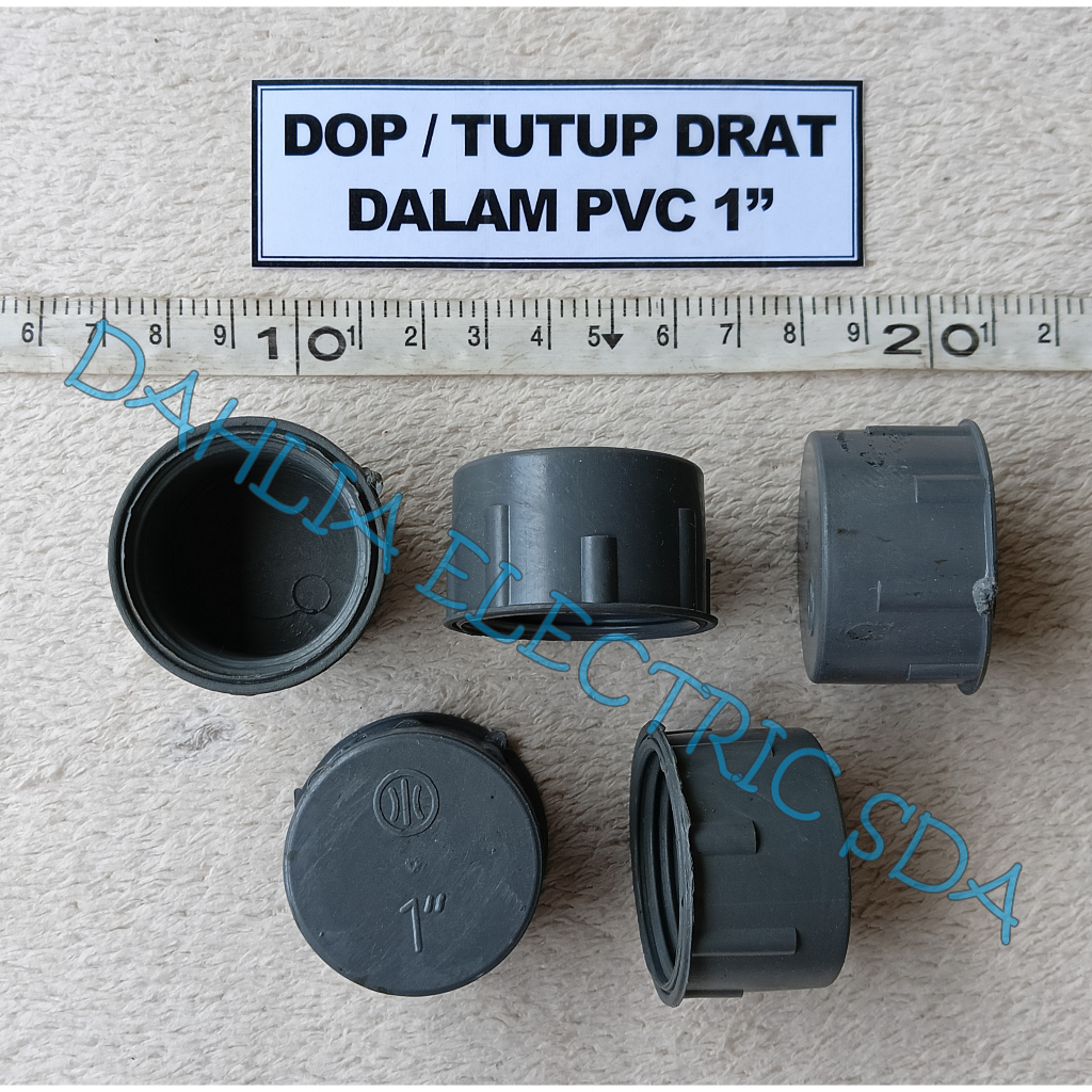 Jual DOP ATAU TUTUP DRAT DALAM PVC 1 INCH | Shopee Indonesia