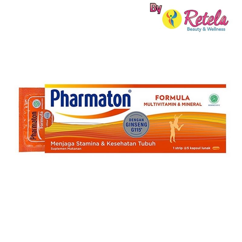 Jual Pharmaton Formula 1 Strip 5 Tablet | Shopee Indonesia