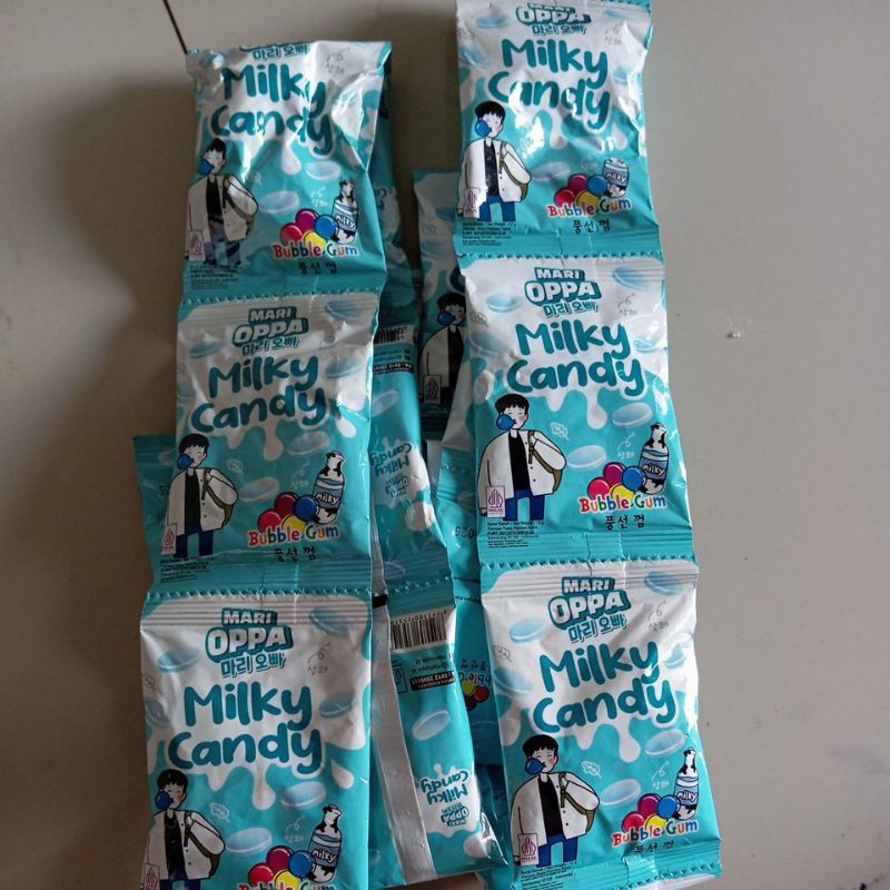 Jual PERMEN MARI OPPA CANDY 1RENTENG 10pcs | Shopee Indonesia