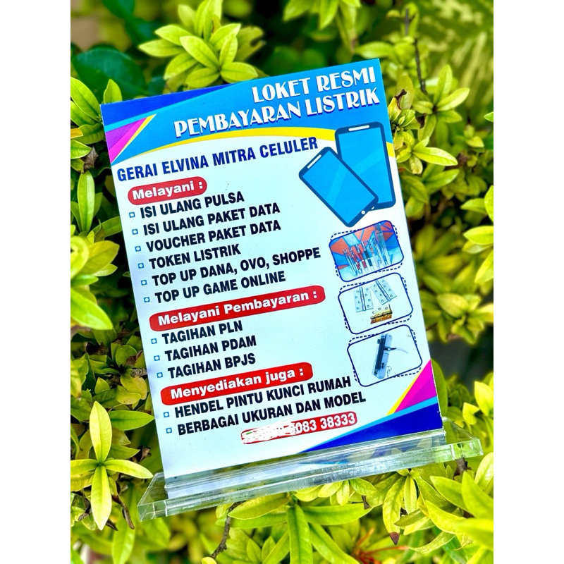 Jual DAFTAR MENU SERVIS LAYANAN GERAI TOKO AKRILIK MEJA TEBAL UKURAN ...