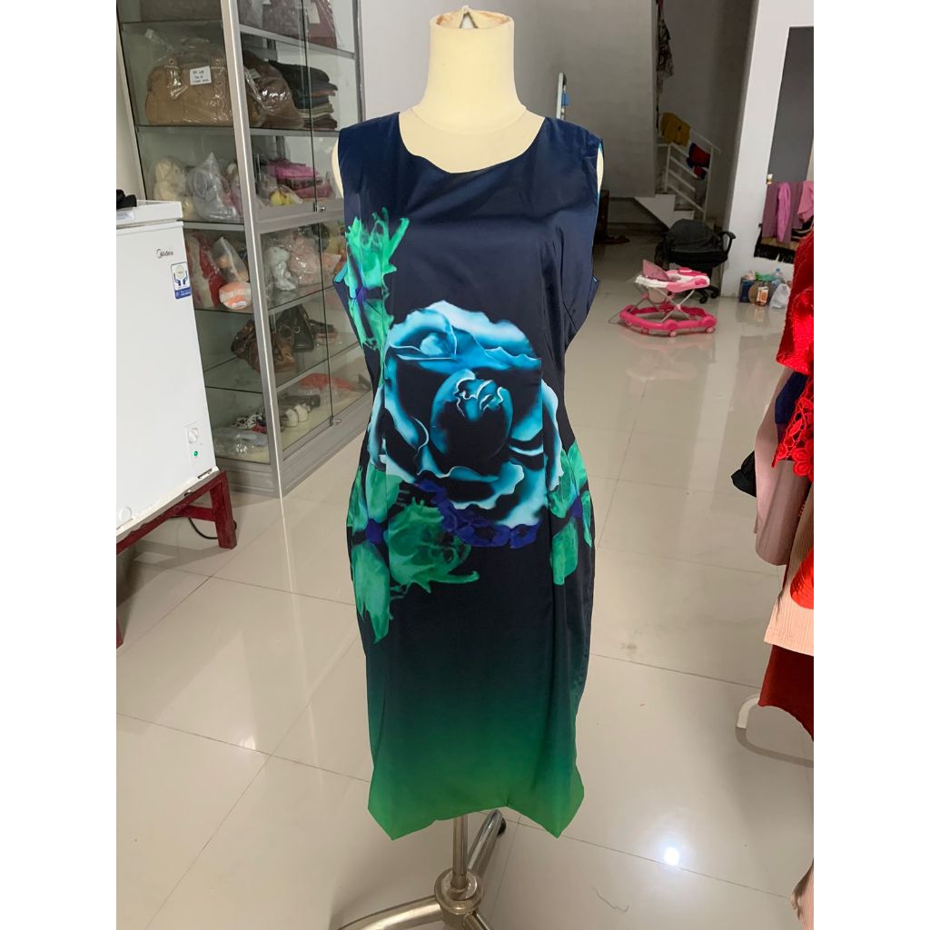 Jual Preloved - Dress bunga bunga - Coast ( LS088 ) | Shopee Indonesia