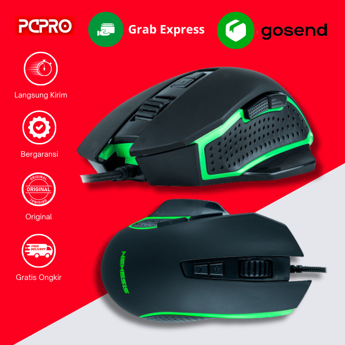 Jual Mouse Lenovo Kabel Gaming Wireless Mouse Original Bergaransi RGB ...
