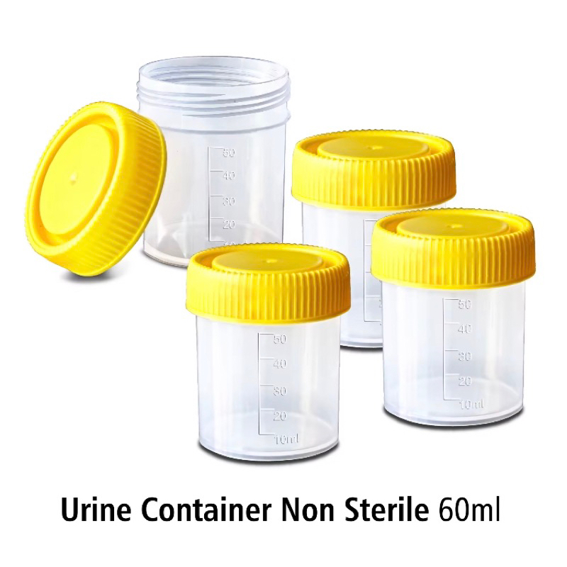 Jual Urine Container Non Steril OneMed 60ml Satuan | Shopee Indonesia