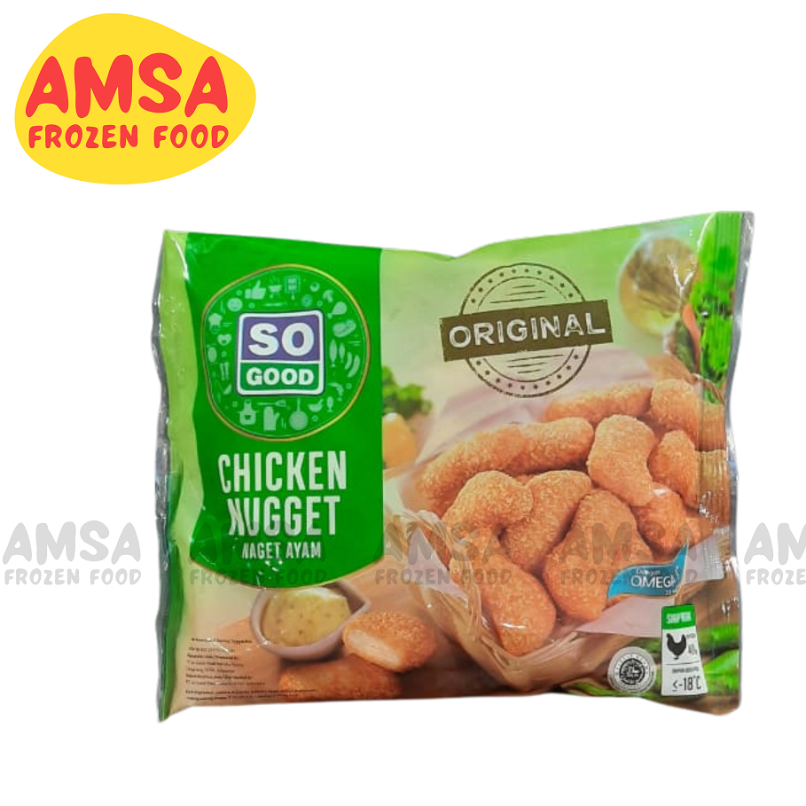 Jual So Good Chicken Nugget Original 400g / Naget Ayam Orijinal | Shopee Indonesia