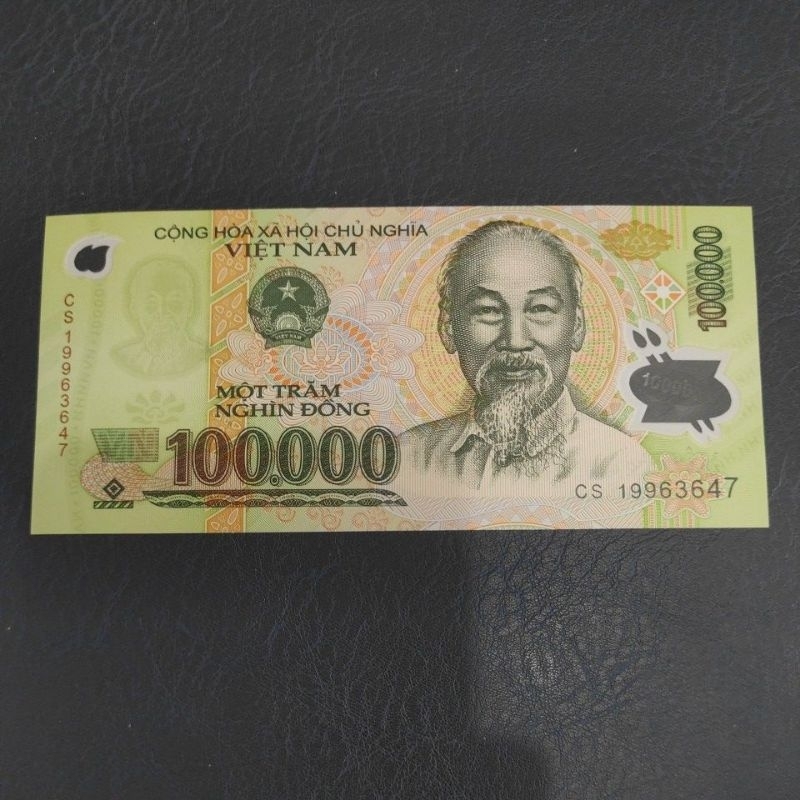 Jual Uang Asing Polymer Vietnam Pecahan 100000 | Shopee Indonesia