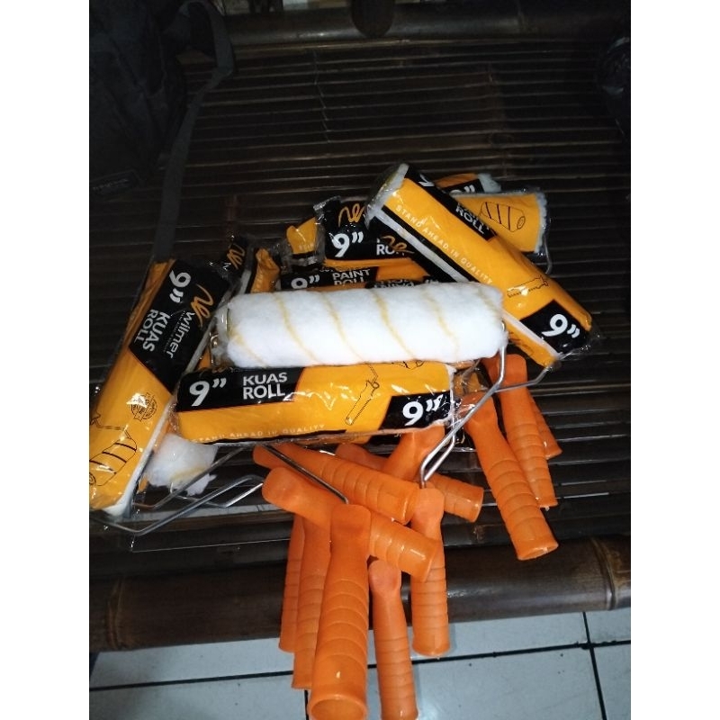 Jual rol cat gagang rol cat set buat cat tembok dan plafon serbaguna ...