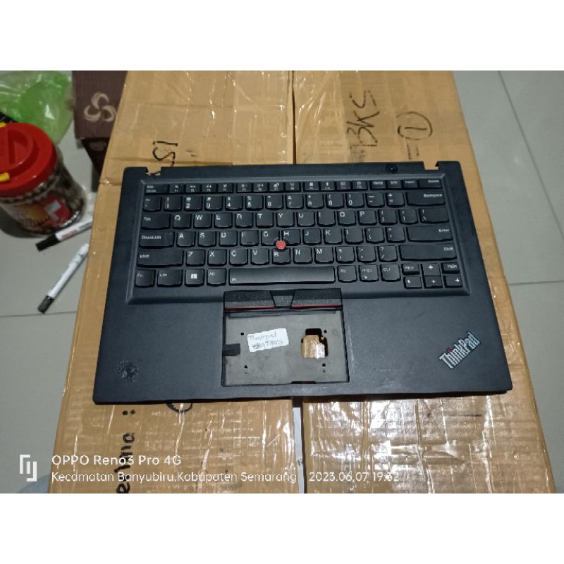 Jual FRAME KEYBOARD Thinkpad T490s T495s 100% ORIGINAL CABUTAN NORMAL | Shopee Indonesia