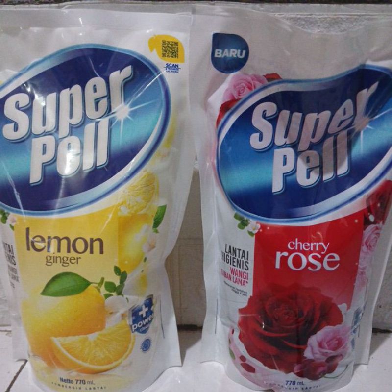 Jual SUPER PELL PEMBERSIH LANTAI 770 ML | Shopee Indonesia