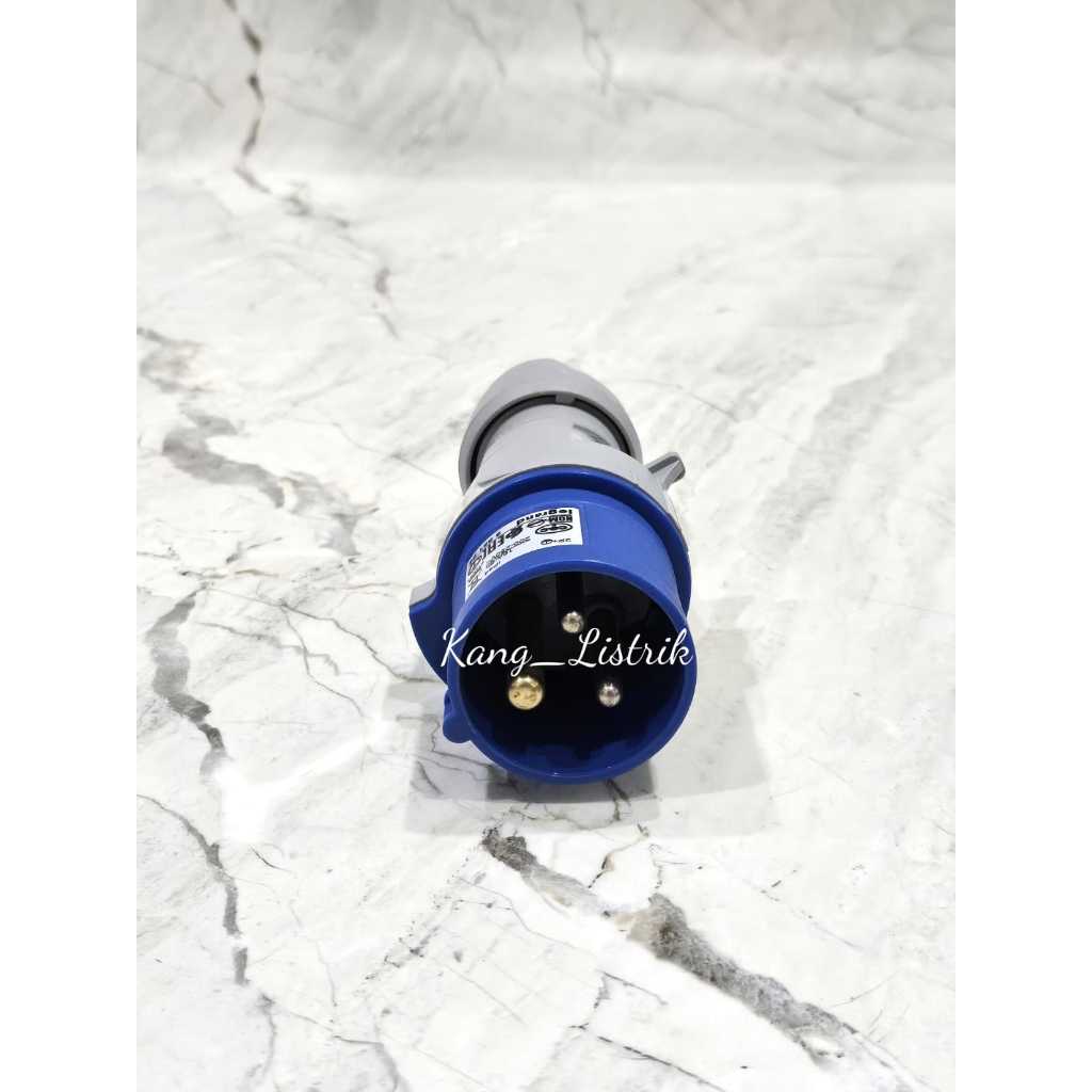 Jual Legrand P17 IP44 Plug 16A 2P+E 200-250V 50/60Hz 555124 / Plug ...