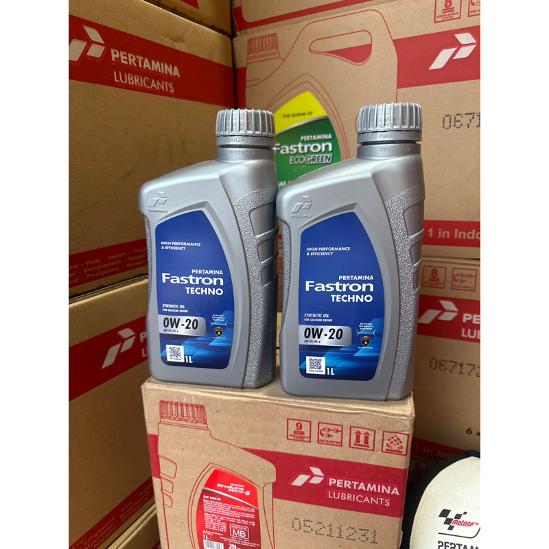 Jual Oli Mesin Mobil Fastron Techno SAE 0W-20 API SP/Gf-6 1L | Shopee ...