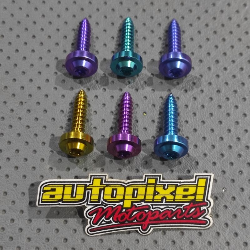 Jual Baut Titanium Body Yamaha Grade 5 Vietnam (1pcs) | Shopee Indonesia