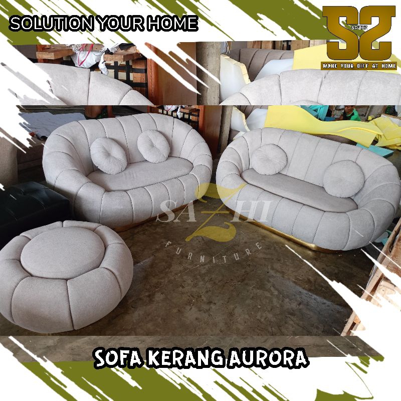 Jual sofa kerang aurora | sofa minimalis modern | sofa kekinian ...