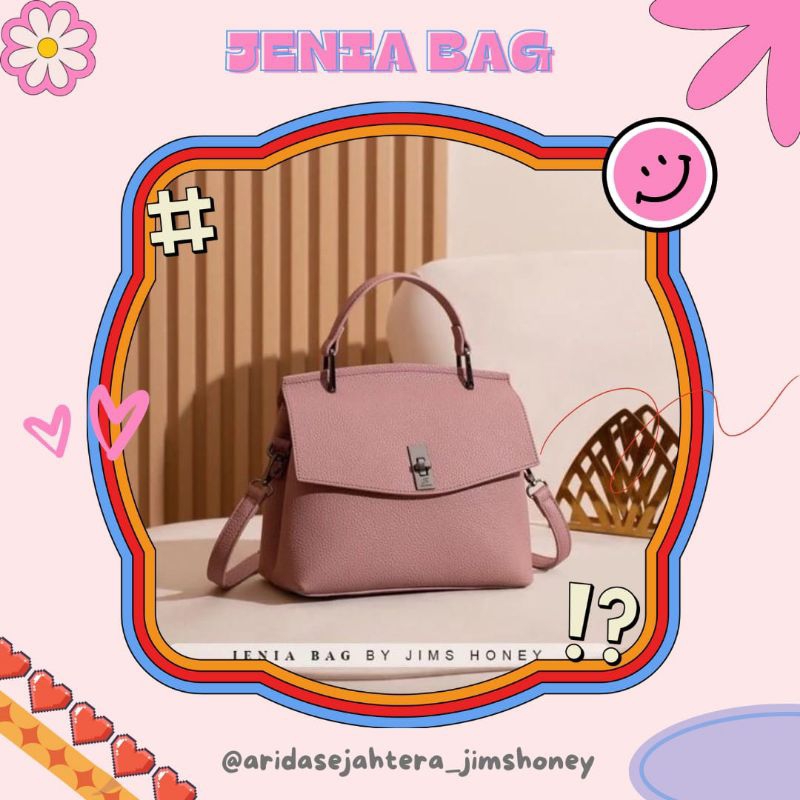 Jual JENIA BAG BY JIMS HONEY // TAS JINJING WANITA KEKINIAN | Shopee ...