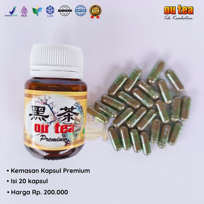 Jual Ou Tea - Teh Hitam - Teh Kesehatan - Kemasan Kapsul PREMIUM- 1 ...