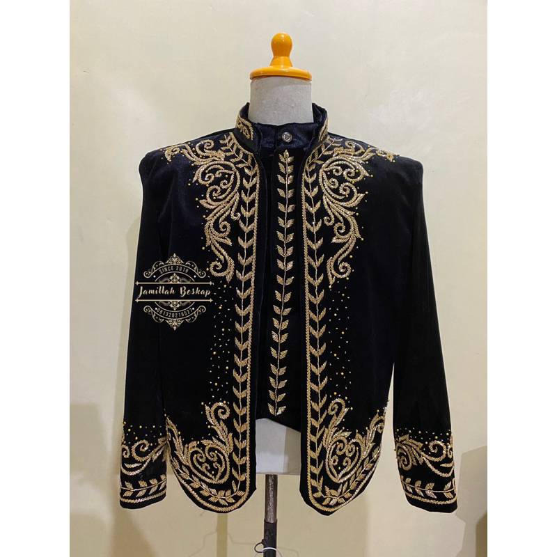 Jual Beskap pengantin bludru || beskap bludru || beskap jawa solo ...