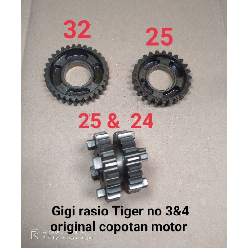 Jual Gigi rasio tranmisi Tiger Revo no 3 & 4 original | Shopee Indonesia