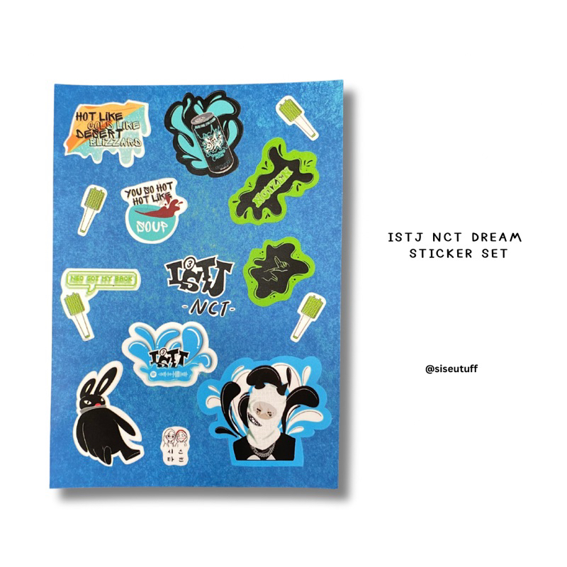 Jual ISTJ NCT DREAM STICKER SET | Shopee Indonesia