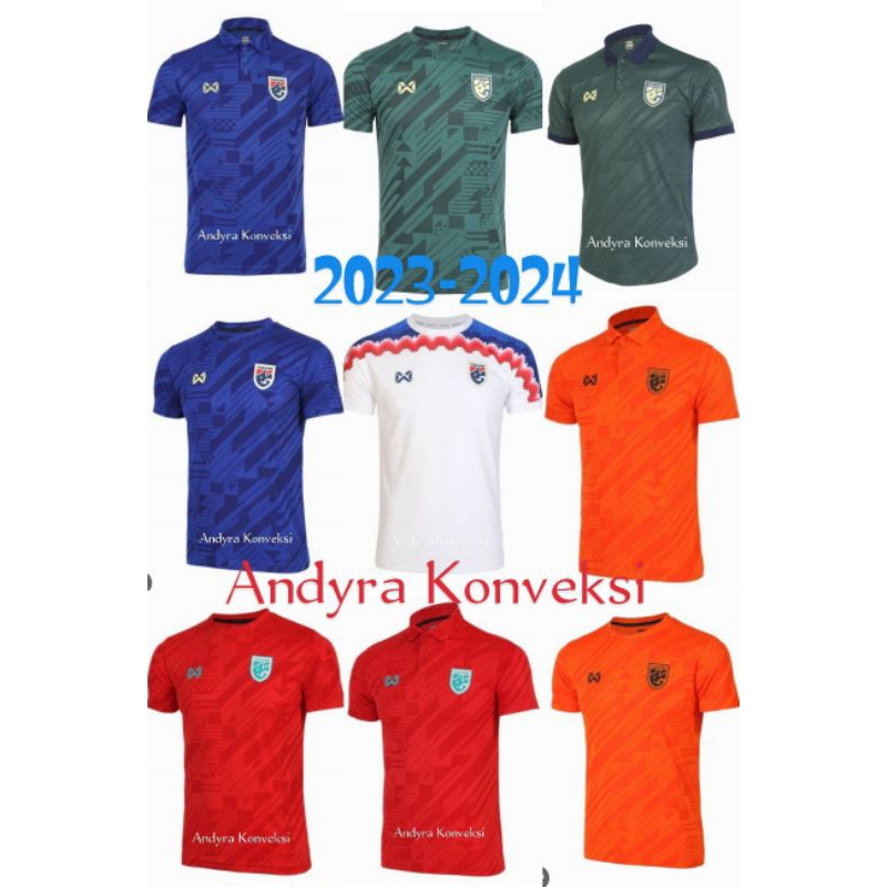 Jual Jersi / Jersey Muang Thai Football - Timnas Thailand Asian Cup ...