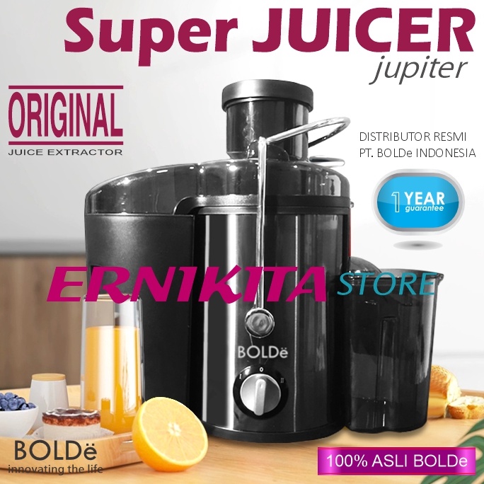 Jual BOLDe SUPER JUICER JUPITER Pengekstrak Juice Sari Buah Tanpa Ampas ...