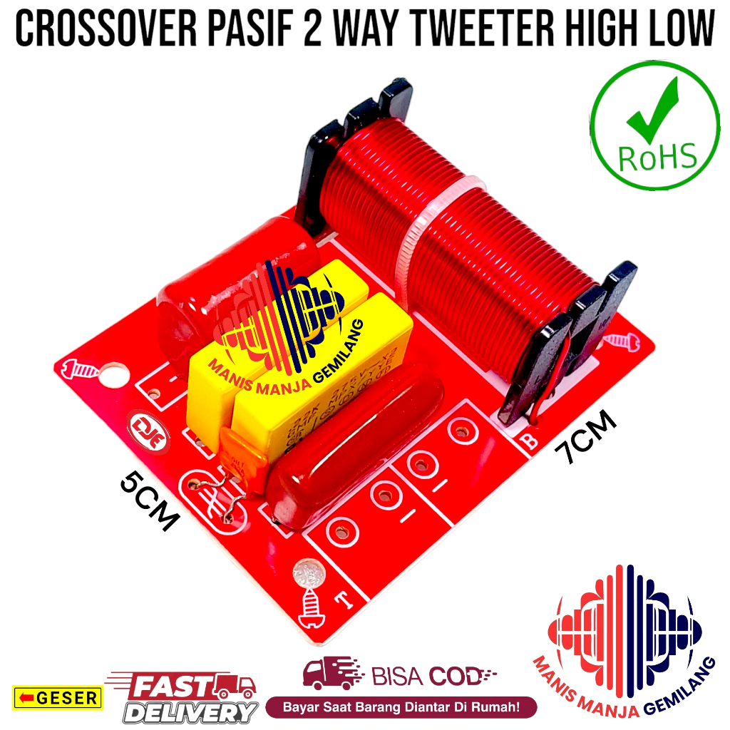 Jual Kit Crossover Pasif 2 Way LOW HIGH Berkwalitas | Shopee Indonesia