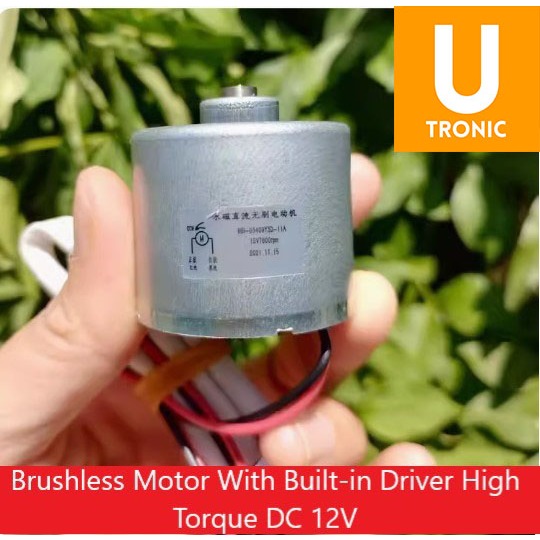 Jual Dinamo Motor Brushless With Built-in Driver DC12V (8409) | Shopee ...
