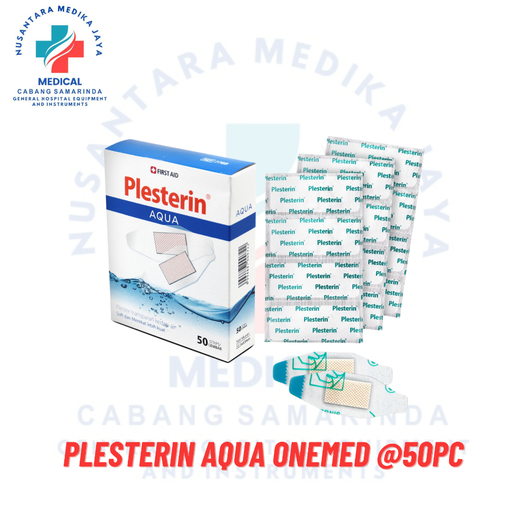 Jual Plesterin Aqua Onemed Isi 50pc | Shopee Indonesia