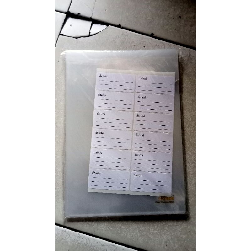 Jual map L daichi map plastik transparan A4 1pack | Shopee Indonesia