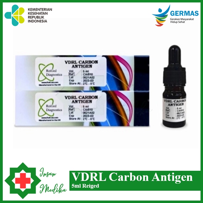 Jual Reagen VDRL Carbon Antigen 5ml Reiged | Shopee Indonesia