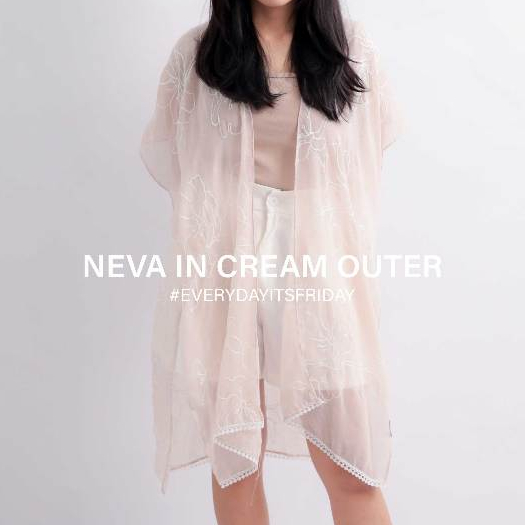 Jual ITSFRIDAY NEVA IN CREAM Outer | Shopee Indonesia