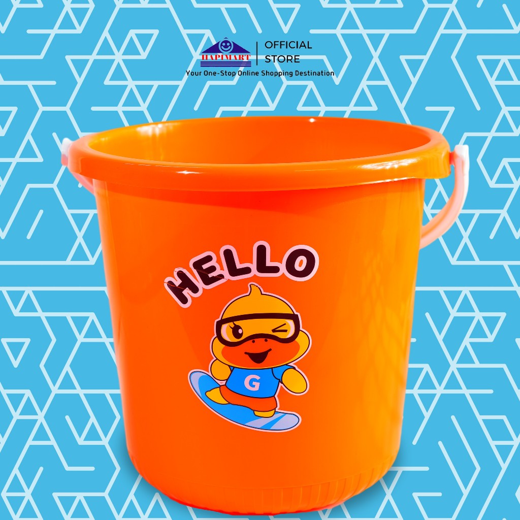 Jual G Duck Ember Plastik Bebek Orange Anti Pecah / Ember Plastik Tanpa Tutup Dengan Gagang ...