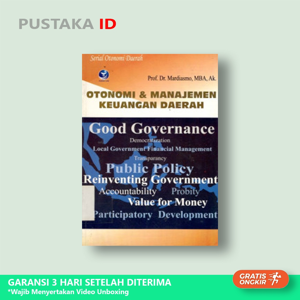 Jual Buku Otonomi dan Manajemen Keuangan Daerah Good Governance - Original | Shopee Indonesia