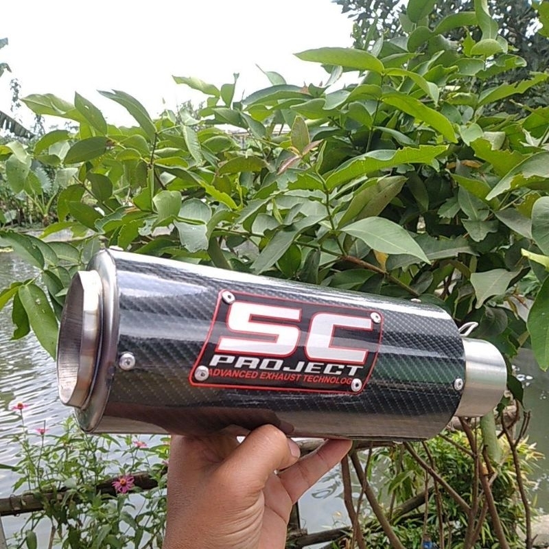 Jual Silencer knalpot sc project inlet 2 inch 50mm | Shopee Indonesia