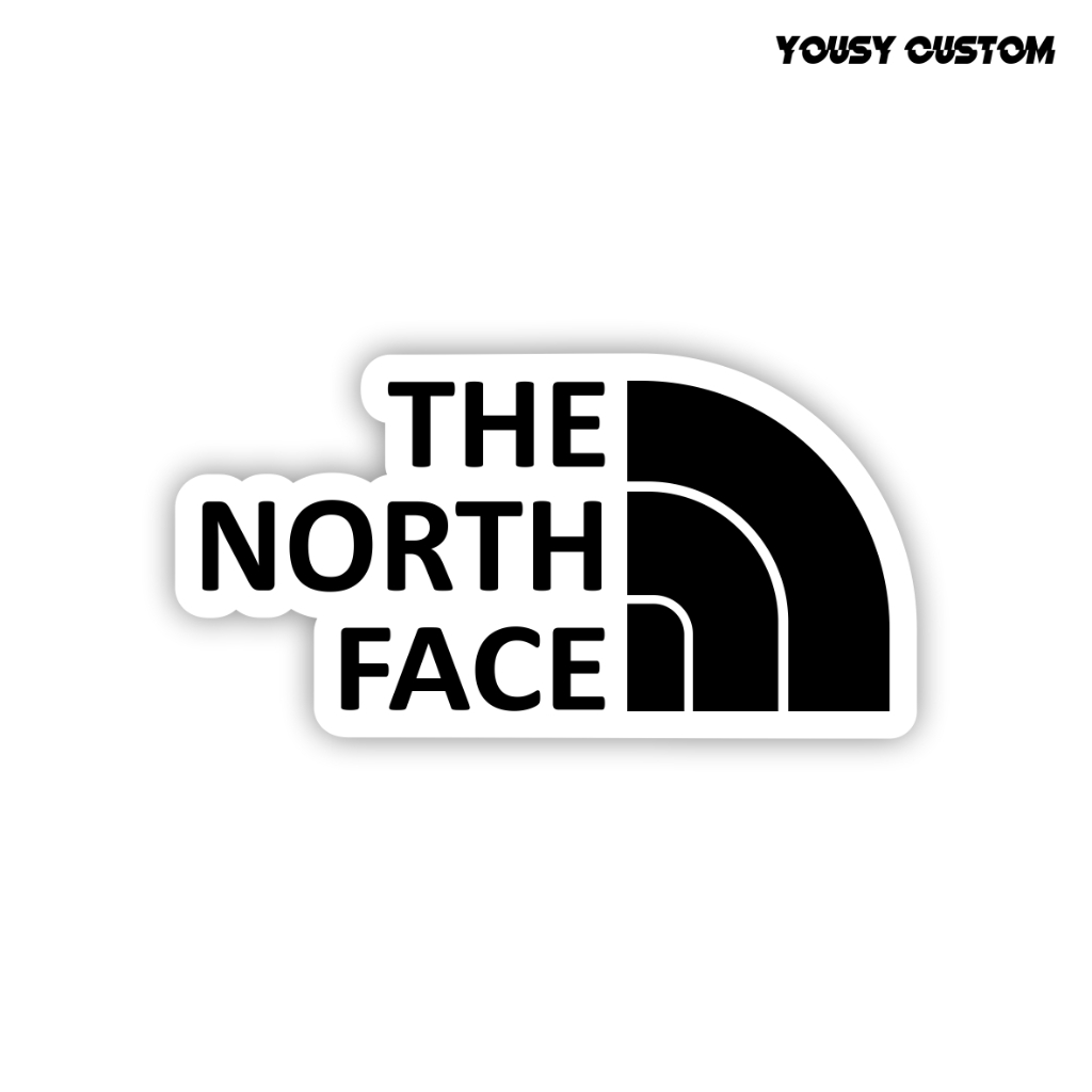Jual Stiker Brand THE NORTH FACE Laminasi Glosy | Shopee Indonesia