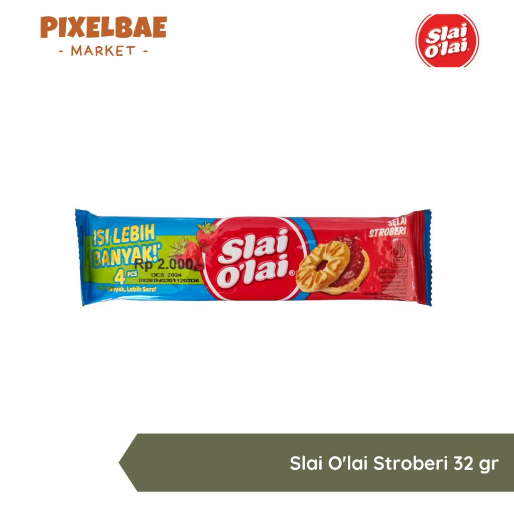 Jual SLAI OLAI SELAI STROBERI 32 GR | Shopee Indonesia