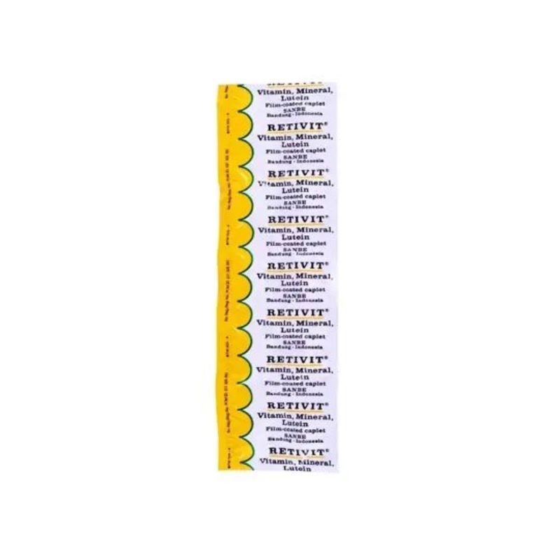 Jual retivit plus strip 10 kaplet | Shopee Indonesia