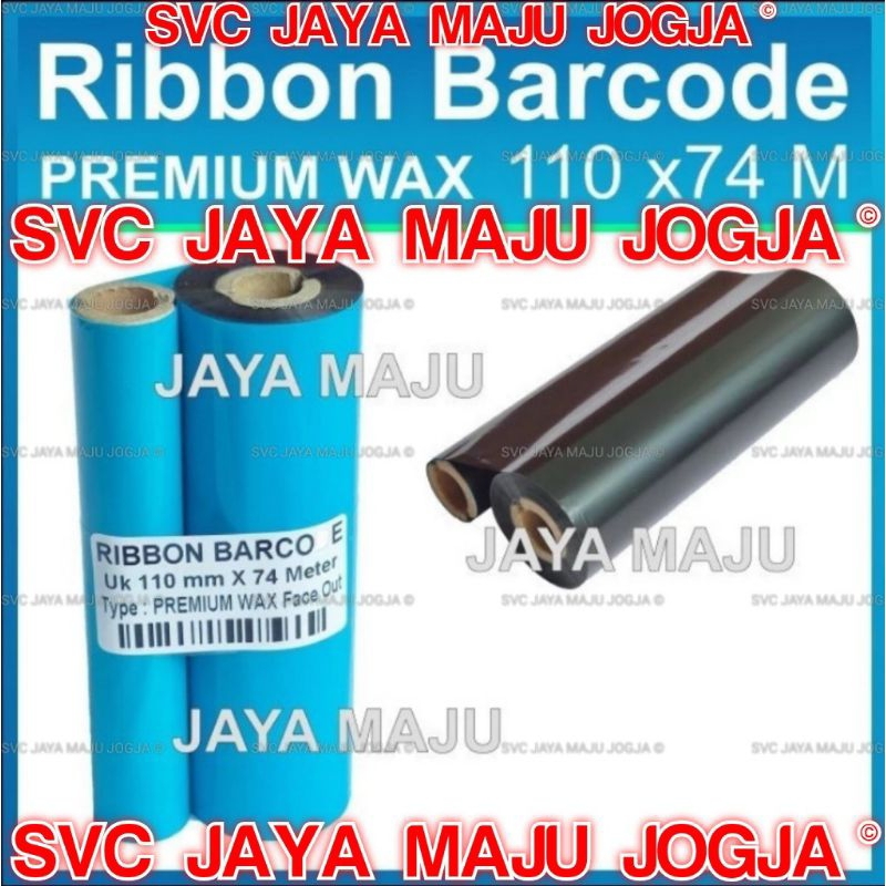 Jual 110 MM X 74 M PREMIUM WAX - FACE OUT || CORE ½" - DOUBLE CORE ...