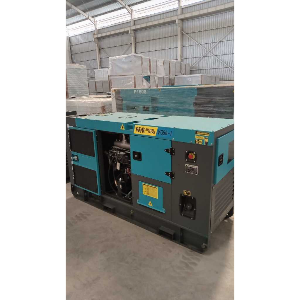 Jual Genset Silent Genset Diesel Isuzu 50kva Japan Tech Generator Set ...