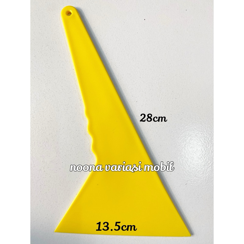 Jual Scrap kaca rakel kuning untuk pasang kaca film kaku | Shopee Indonesia