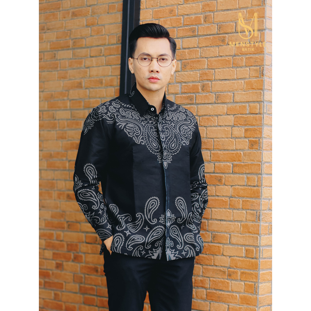 Jual Menstyle Batik - Kemeja Batik Pria Slimfit Indradewa Motif Ulir ...